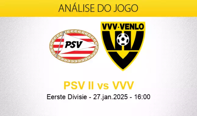 Prognóstico PSV II VVV Venlo