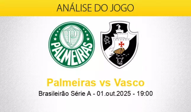 Prognóstico Palmeiras Vasco da Gama