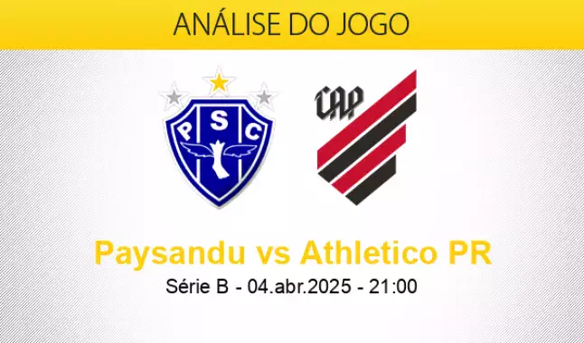 Prognóstico Paysandu Athletico PR
