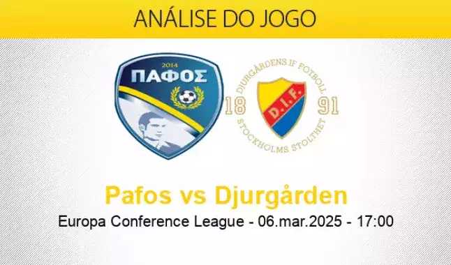 Prognóstico Pafos Djurgardens