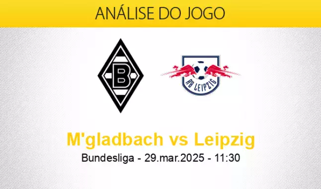 Prognóstico Borussia Mönchengladbach RB Leipzig