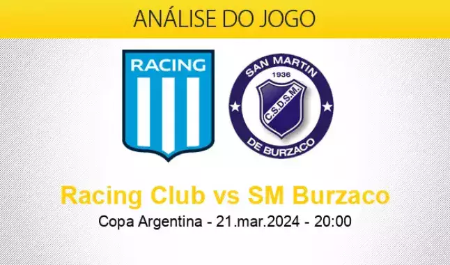 Prognóstico Racing San Martín Burzaco