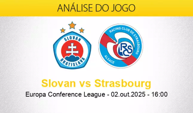 Prognóstico Slovan Bratislava Strasbourg