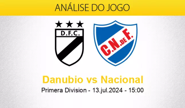 Prognóstico Danubio Nacional Uruguai