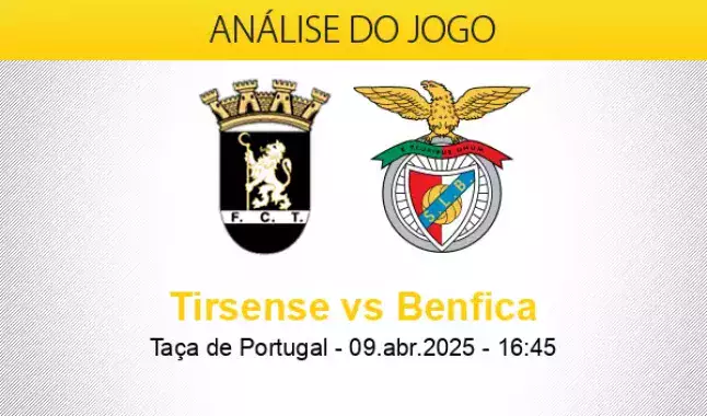 Prognóstico Tirsense Benfica