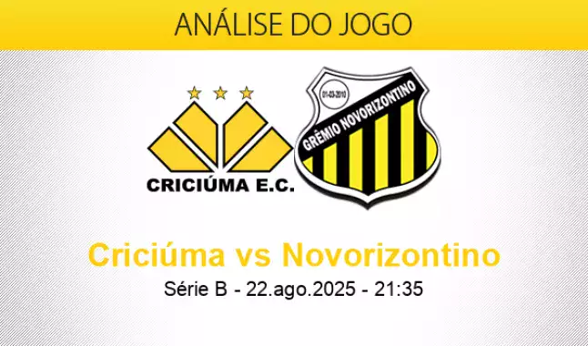 Prognóstico Criciúma Novorizontino