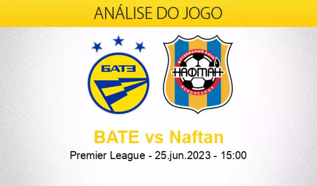 Prognóstico BATE Borisov Naftan