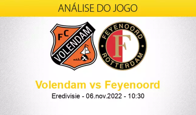 Prognóstico Volendam Feyenoord