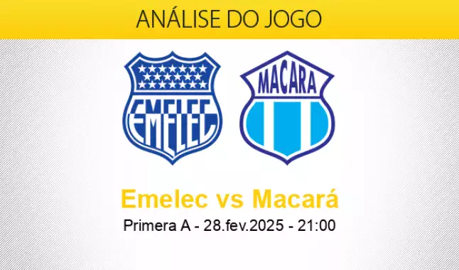 Prognóstico Emelec Macará