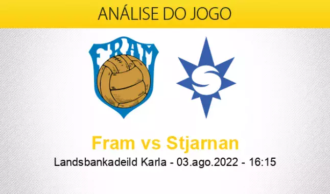 Prognóstico Fram Stjarnan