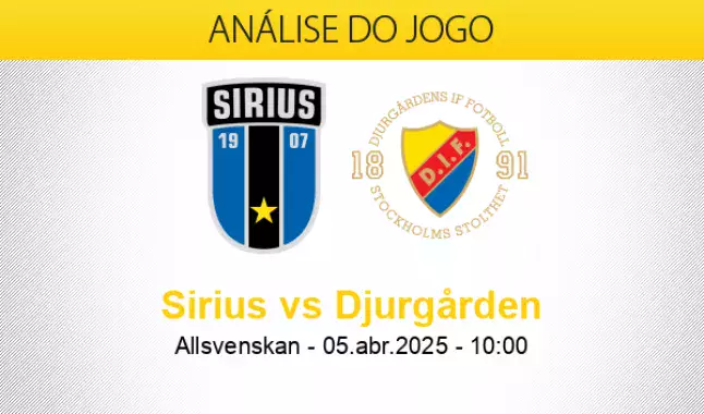 Prognóstico Sirius Djurgardens